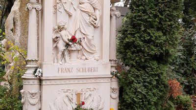 schubert grave